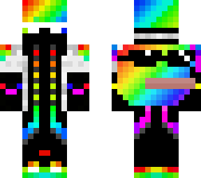 Rainbow Gamer | Minecraft Skin