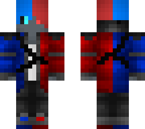 red and blue | Minecraft Skin