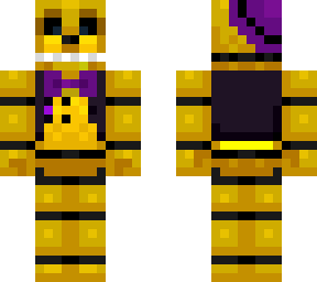 Springlock suit Fredbear | Minecraft Skin