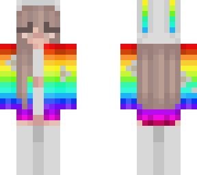 Vicky rainbow | Minecraft Skin
