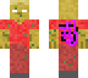 zombie goes to nether | Minecraft Skin