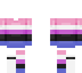 - Genderfluid - | Minecraft Skin