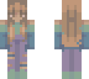 -talking to the moon-remake series- | Minecraft Skin