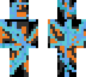 chained up lava golem | Minecraft Skin