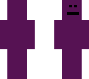 Dark purple noob | Minecraft Skin