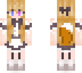 Fox Maid | Minecraft Skin