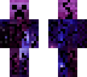Galaxy Creeper | Minecraft Skin