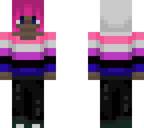 Genderfluid Skin! (The Pride Collection) | Minecraft Skin