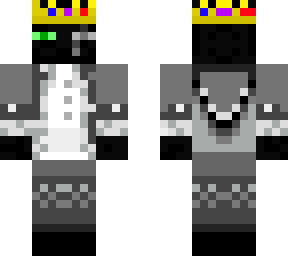 Grey King EnderMan | Minecraft Skin