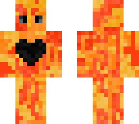 Heart Of Fire | Minecraft Skin