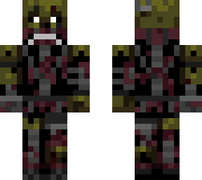 ignited springtrap | Minecraft Skins