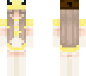 Maid bee girl | Minecraft Skin