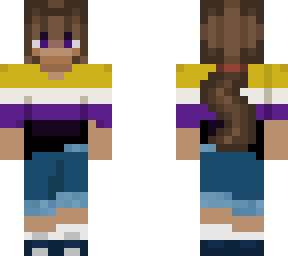 Non-binary Skin! (The Pride Collection) | Minecraft Skin