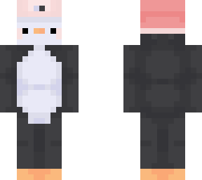 furhat penguin pink pinkfurhat | Minecraft Skins