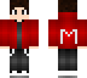 RTX_red_cool_boy | Minecraft Skin
