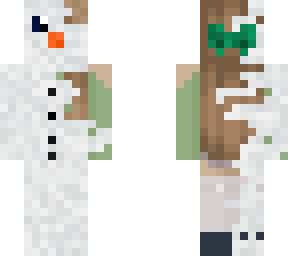 Snowman#Girl | Minecraft Skin