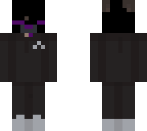 unfished ender fox | Minecraft Skin