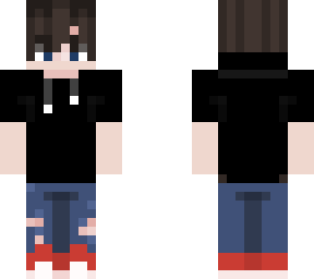 aliens Black bot | Minecraft Skin