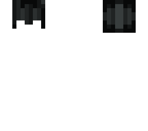 black hair template | Minecraft Skin