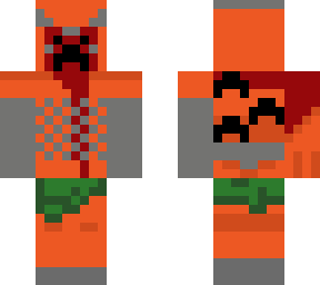 Cyber creeper | Minecraft Skin