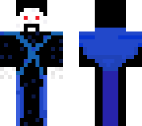 Evil Blue Mage | Minecraft Skin
