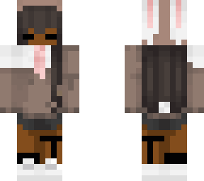 fixed black bunny girl | Minecraft Skin