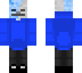 Frozen skeletal | Minecraft Skin