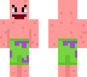I GOTCHA NOW SPONGEBOB meme (Patrick Star) | Minecraft Skin