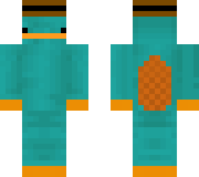 Perry The Platypus ( Agent P ) | Minecraft Skin