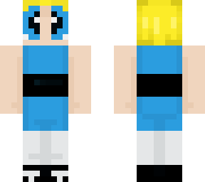 Power Puff Girls, Bubbles | Minecraft Skin
