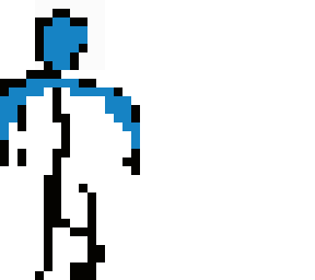 scuffed stick man | Minecraft Skin