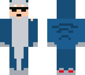 youtuber shark | Minecraft Skin