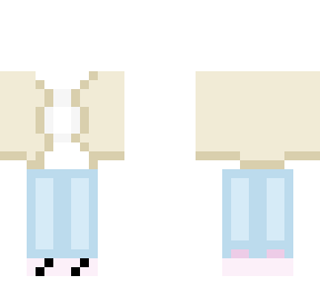 Aesthetic Girl Clothes Base | Minecraft Skin