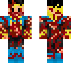mark invincible | Minecraft Skins