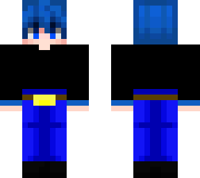 Cool blue boy | Minecraft Skin
