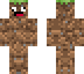 Derpy grass block | Minecraft Skin
