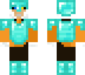 Diamond armor sheep | Minecraft Skin