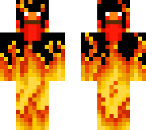 elmo arson fire meme | Minecraft Skin