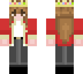 Female Technoblade | Minecraft Skin