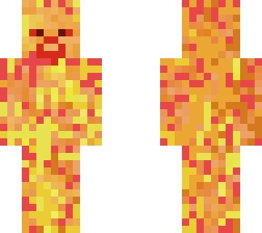 fire steve | Minecraft Skin