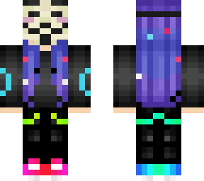 hacker girl | Minecraft Skins