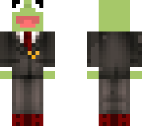 kermit in mob drip | Minecraft Skin