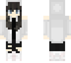 korean girl koreangirl hoodie skin minecraft | Minecraft Skins