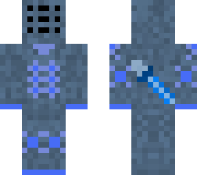 Medievel Ice Warrior | Minecraft Skin