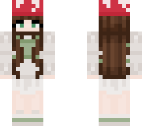 mushroom girl | Minecraft Skin