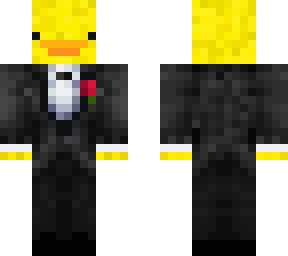 Pollo con traje 2 | Minecraft Skin