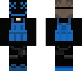 Purge Mask: Blue | Minecraft Skin
