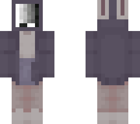 Purple tv head | Minecraft Skin