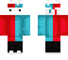Red And Blue Bandanna | Minecraft Skin