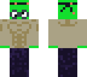 Ripped Alien | Minecraft Skin